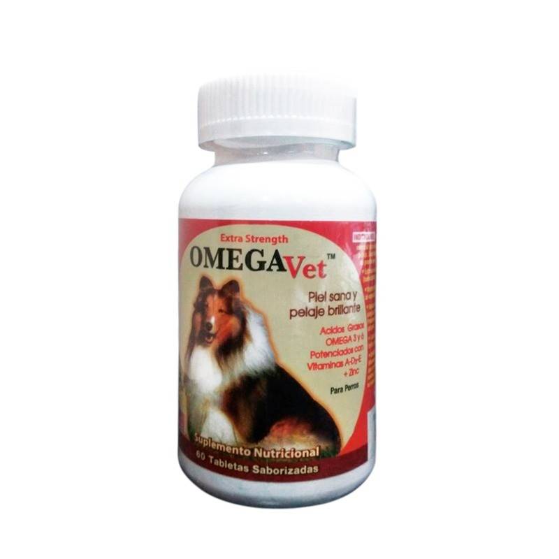 Omega Vet Suplemento Nutricional | Alimento y Concentrado para perros y ...